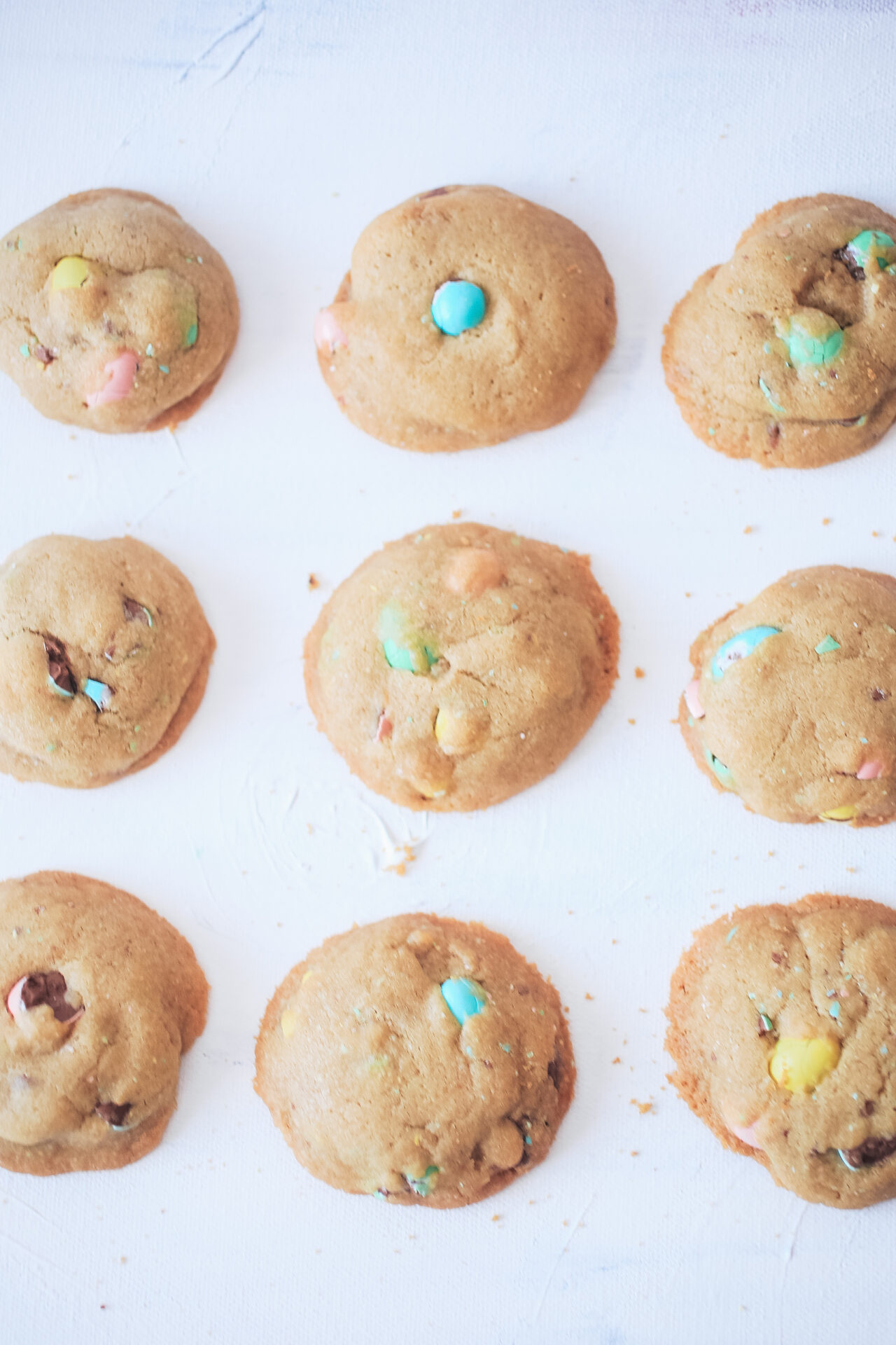 The Best Mini Egg Cookies - My Sweet Mess